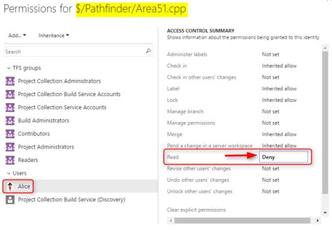Tfs Permissions Fine Grained Security Unravelling Software Development