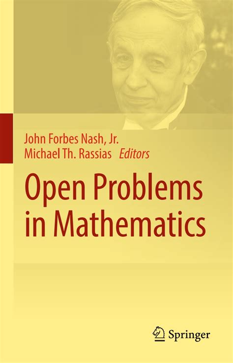Open Problems In Mathematics Premiumjs Store