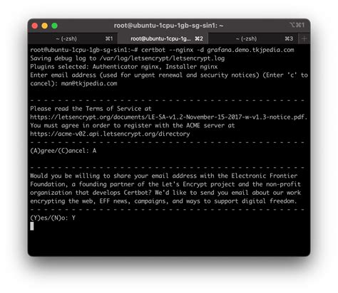 Amankan Nginx Mu Dengan Certbot Letsencrypt Ssl Tkjpedia