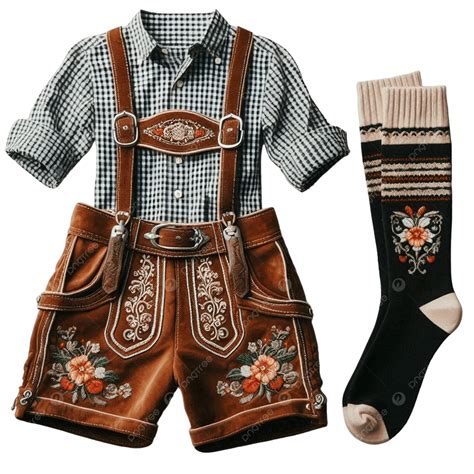 Traditional Lederhosen Outfit Male