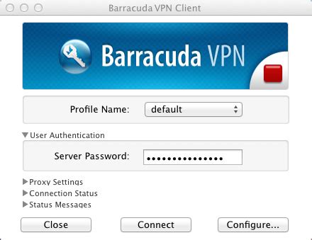 How To Configure The Barracuda VPN Client For MacOS Barracuda Campus