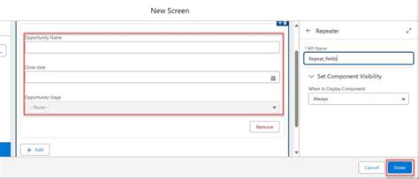 How To Use The Repeater Component In Salesforce Screen Flow