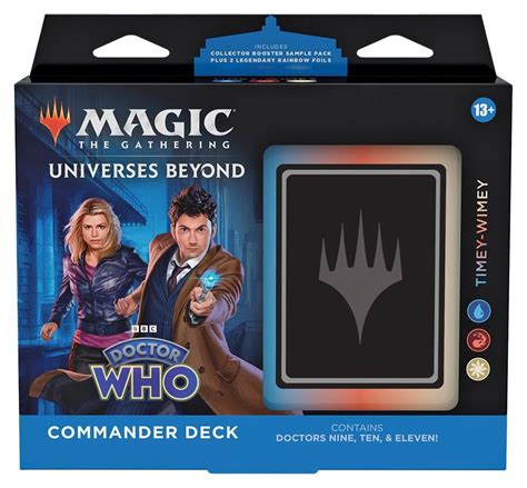 Timy Wimey Doctor Who Commander Deck Magic The Gathering Universes Beyond Dragonshop