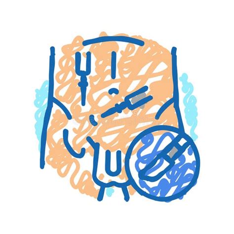 Excisional Biopsy Surgery Icon Doodle Illustration Stock Illustration Illustration Of Sketch