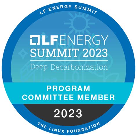 Program Committee LF Energy Summit Credly