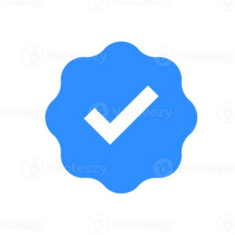 blue checkmark validation social media 34211379 png