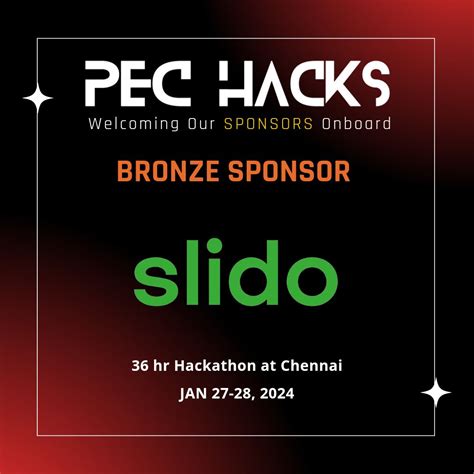 Pechacks2024 Slidobronzesponsor Innovationcollaboration Pec Hacks