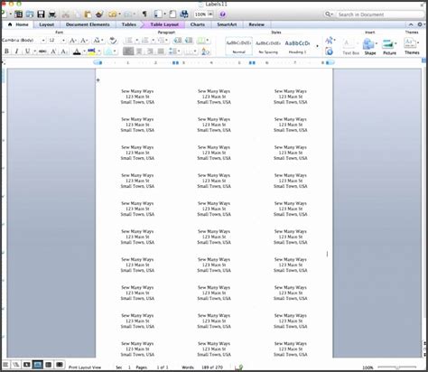 How To Create Address Labels In Pages Inspireddast