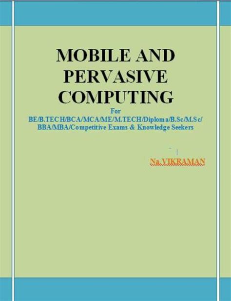 textbook of mobile and pervasive computing tradebit
