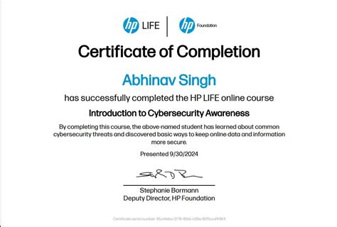 abhinav singh on linkedin cybersecurity learning hpfoundation