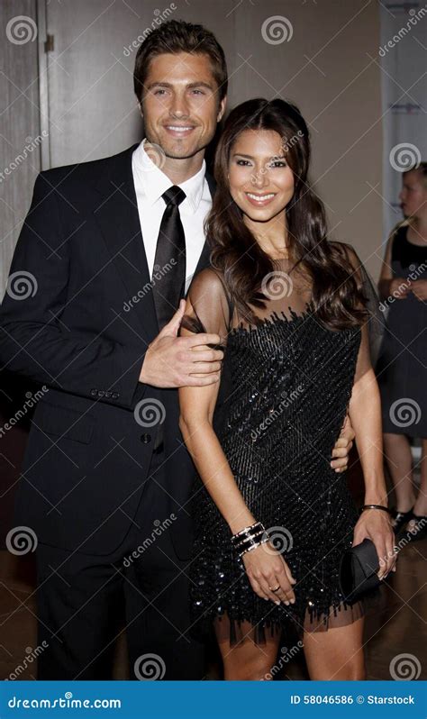 Roselyn Sanchez And Eric Winter Editorial Photo Image Of Singer