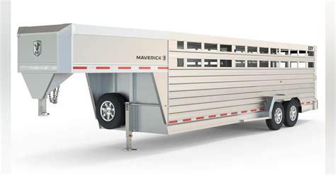 M H Eby Debuts New Maverick Livestock Trailer Trailer Body Builders