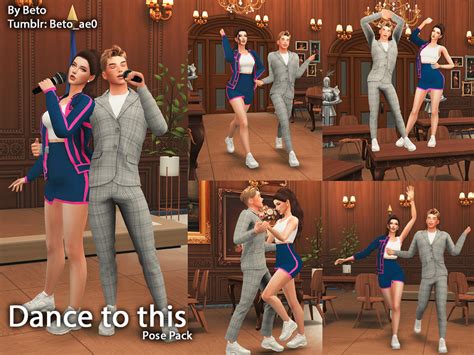 The Sims Resource Dance To This Pose Pack