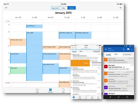 Microsoft Releases Outlook Email App For Android And Iphone Users Time