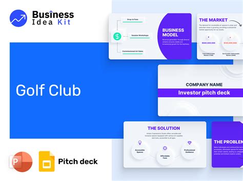 Golf Club Pitch Deck Example