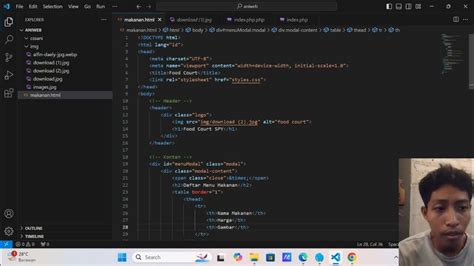 tugas praktikum web programming html youtube