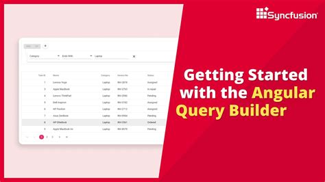Getting Started With The Angular Query Builder Youtube