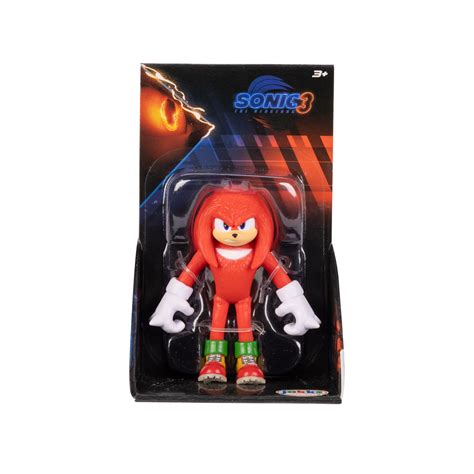 Sonic The Hedgehog 3 Movie 25 Inch Knuckles Action Figure With 5