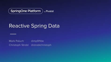 under the hood of reactive data access 1 2 ppt