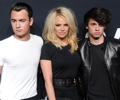 Everything To Know About Pamela Andersons Sons Brandon And Dylan Lee