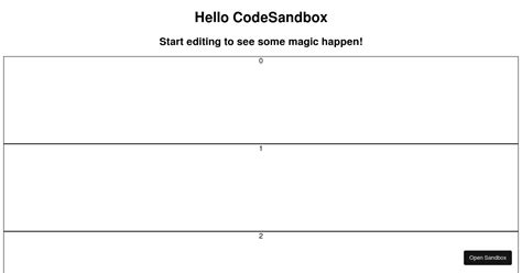 react virtualized row height codesandbox