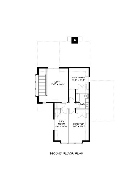 edg plan 2313 modern tranquil cottage modern english tudor 2 313 sq