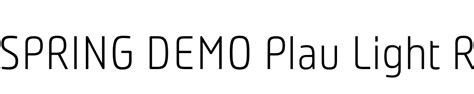 Demo Plau Light Regular Free Fonts Helvetica Neue Font Free Download