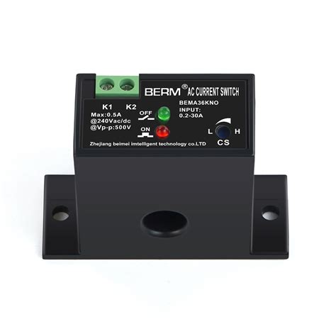 Ac Current Sensor Switch 0 2 200A Optional Linkage Controller Relay 240V Current Transformer