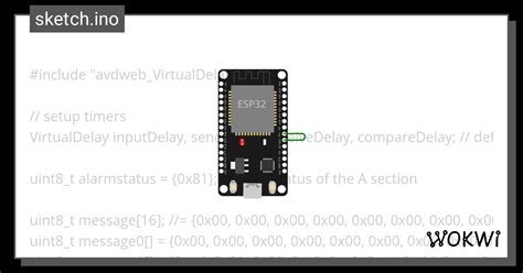 Hexstring Wokwi Esp32 Stm32 Arduino Simulator