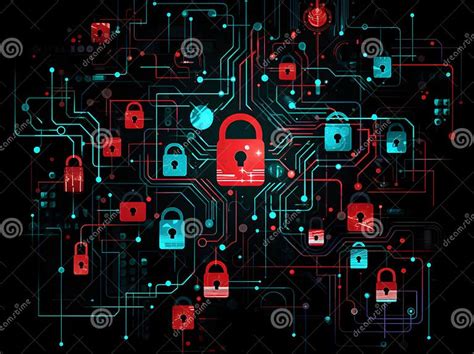 Cyber Security Data Security System Managing Digital Keys Cybersecurity Service Stock