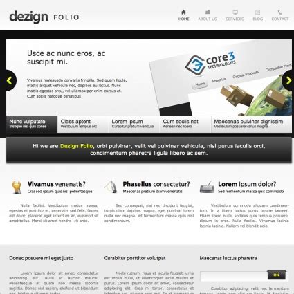 Dark Hacker Template Web Templates Free Download