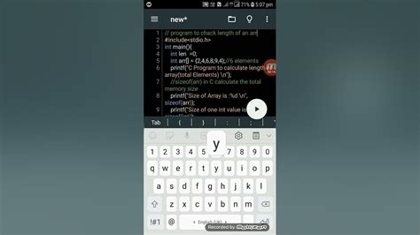 Program To Check The Length Of An Array 💯😉 Interview Question See This⚠️👨‍💻 Youtube