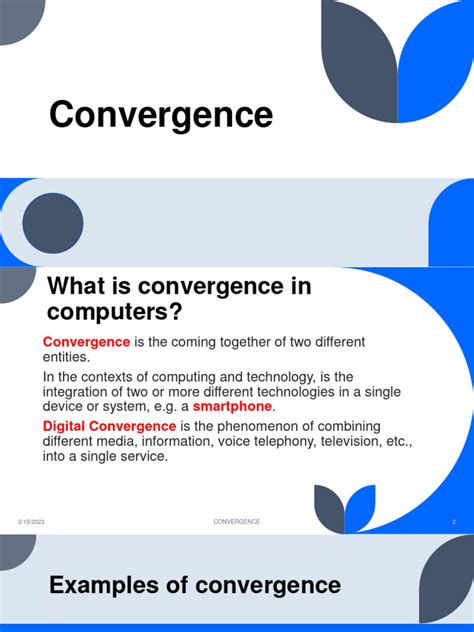 4 Convergence Pdf Technological Convergence Smartphone