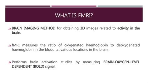 Fmri In Machine Learning Ppt