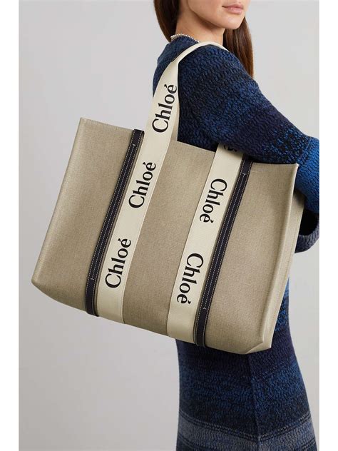 Cotton Canvas Tote Atelier Yuwaciaojp