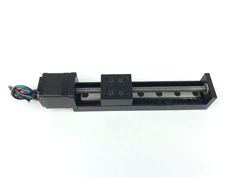 Mini Z Axis Linear Slide Table T6 Leadscrew Linear Rail Motion Actuator 50 200mm Ebay