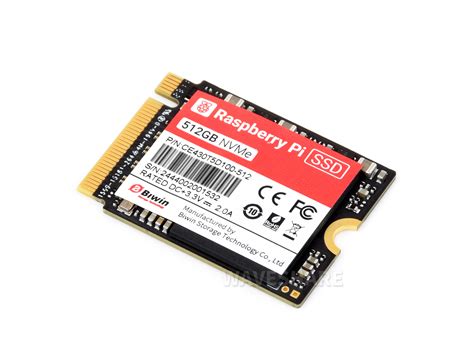 樹莓派官方固態硬碟 512gb M 2 2230 Ssd 相容 Pcie Gen3