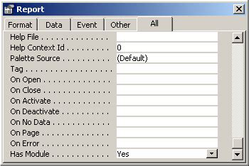 Ms Access Objects Displayed In Vba Environment