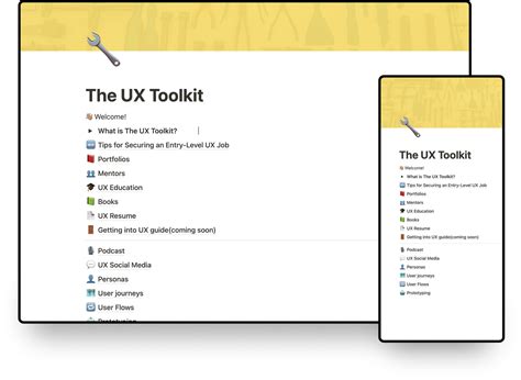 The Ux Toolkit