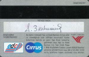 Banka Kartı: Telecard (Yapi Kredi Bankasi, TürkiyeCol:TR-MS-0015.03