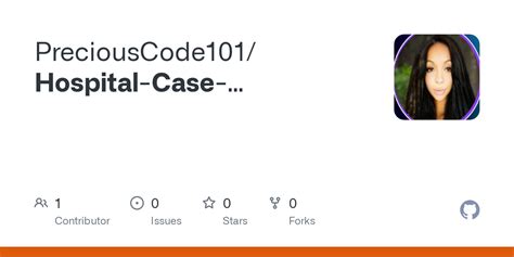 Github Preciouscode101 Hospital Case Classification Model