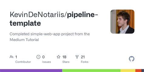 GitHub KevinDeNotariis Pipeline Template Completed Simple Web App Project From The Medium
