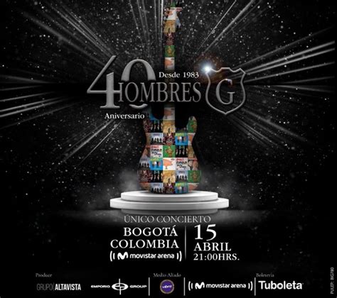 Hombres G Llega A Colombia En 2023 Para Celebrar 40 Años De Carrera