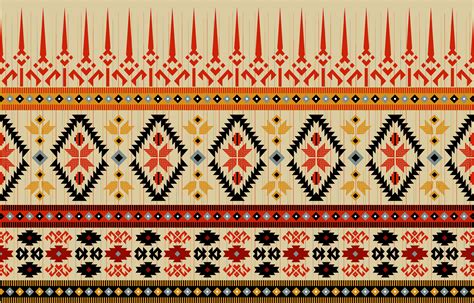 Native American Style Border Pattern