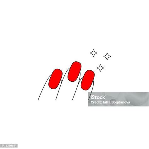 네일 케어 아이콘 손톱 용 광택 또는 젤 매니큐어 살롱 흰색 배경에 얇은 선 웹 기호 벡터 일러스트 레이 션 Eps10 개념에 대한 스톡 벡터 아트 및 기타 이미지 Istock