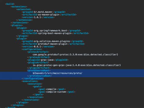 grpc java files are not being generated through the maven plugin