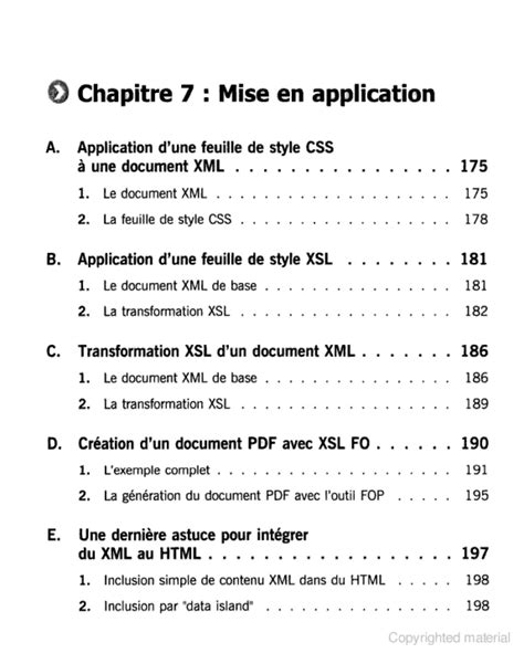 Solution 07 Xml Mise En Application Css Xsl Xsl Fo Pdf Studypool