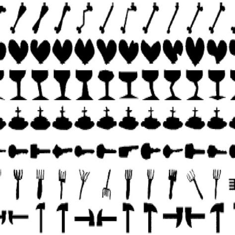 different classes of the mpeg7 dataset download scientific diagram