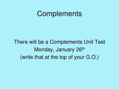 PPT Complements Direct And Indirect Objects Subject Complements PowerPoint Presentation ID