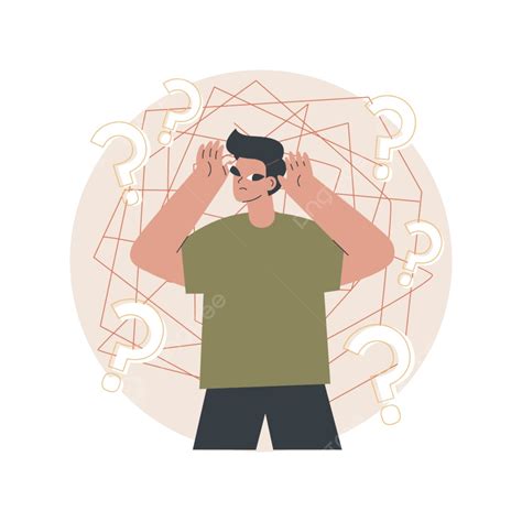 Cognitive Vector Design Images Cognitive Dissonance Abstract Concept